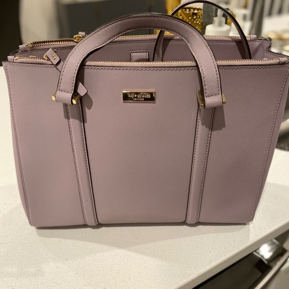 kate spade | Bags | Kate Spade Lavender Totecrossbody Large Bag | Poshmark